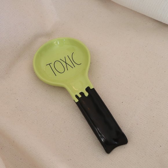 Rae Dunn | Holiday | Rae Dunn Toxic Spoon Rest Rae Dunn Halloween Toxic ...